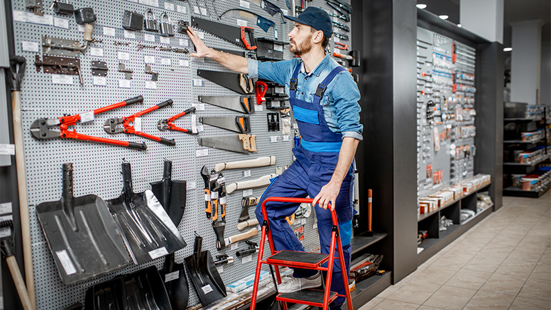 Most ladder accidents happen as the user makes their way back down from ...