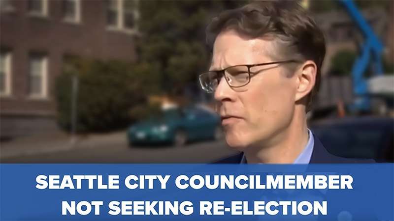 Councilmember Pedersen becomes second not to seek reelection. More to ...