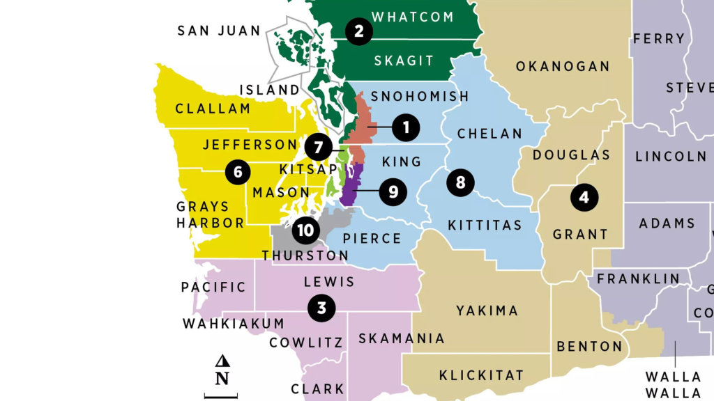 Update: New legislative district boundaries in effect for 2024 election ...
